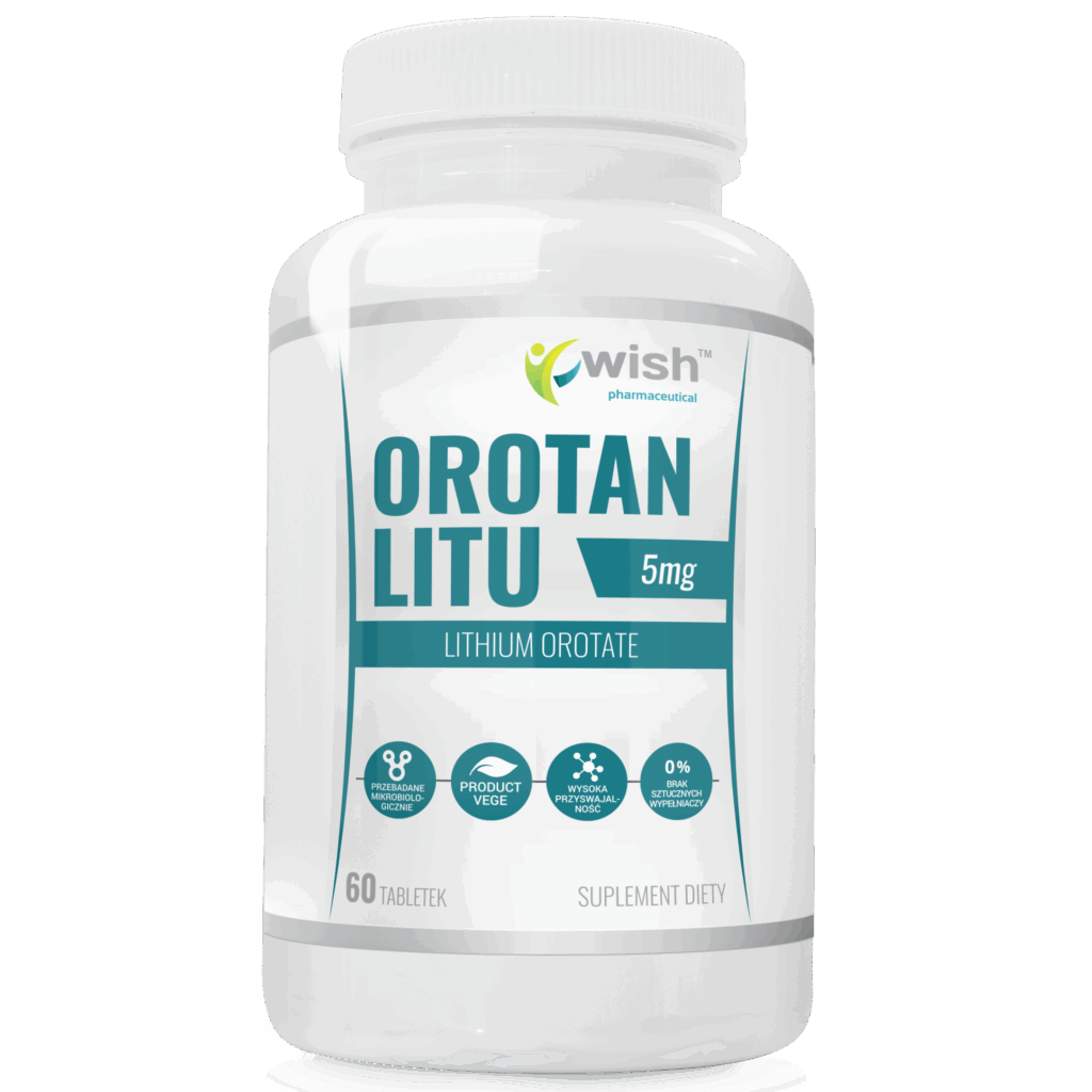 OROTAN LITHIUM 5MG NERVOUS SYSTEM SUPPORT STRESS EMOTIONAL BALANCE 60 ...